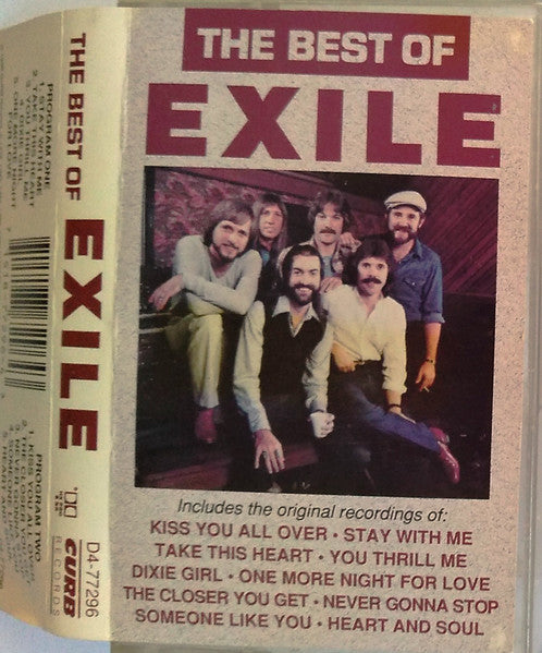 Exile - The Best Of Exile - Mint- Cassette 1990 Curb Tape - Soft Rock– Shuga Records