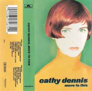 Cathy Dennis - Move To This - New Cassette 1990 Polydor US Tape - Synt– Shuga Records