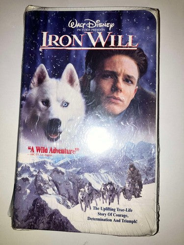 Iron Will (1994) - New Sealed VHS 1994 Walt Disney Tape– Shuga Records