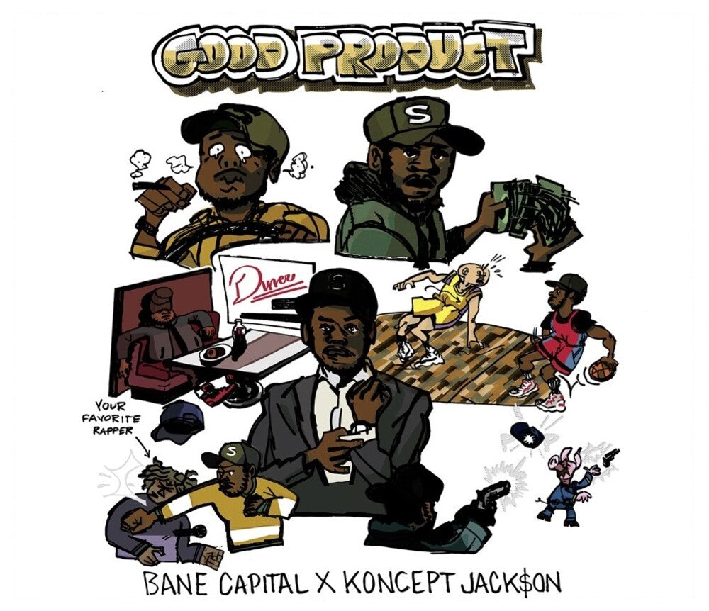 Bane Capital x Koncept Jack$on's - Good Product - New Cassette 2021 Ba ...