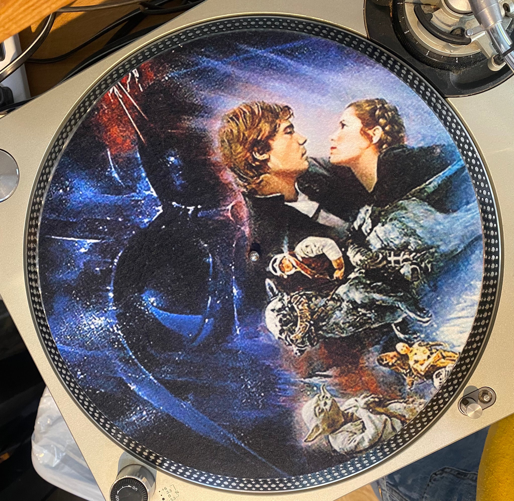 Limited Edition Vinyl Record Slipmat - Star Wars - Empire Strikes Back ...