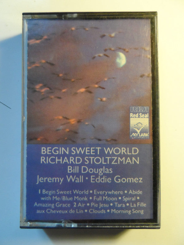 Richard Stoltzman Begin Sweet World Used Cassette 1986 Rca Tape