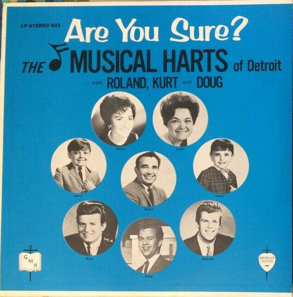 The Musical Harts - Are You Sure? - VG+ LP Record 1960s Gospel Melody ...