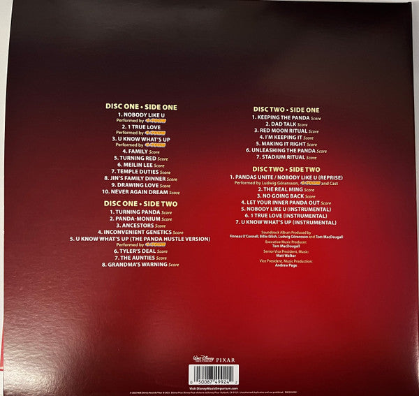 Turning Red (Original Motion Picture Soundtrack) - Turning Red (Origin ...