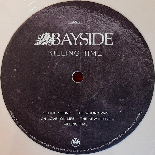 Bayside - Killing Time - Mint- LP Record 2011 Wind-Up USA Cream Vinyl ...