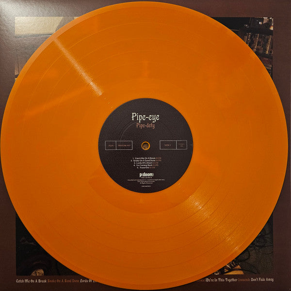 Pipe-eye - Pipe-defy - New LP Record 2024 p(doom) Nectarine Travertine ...