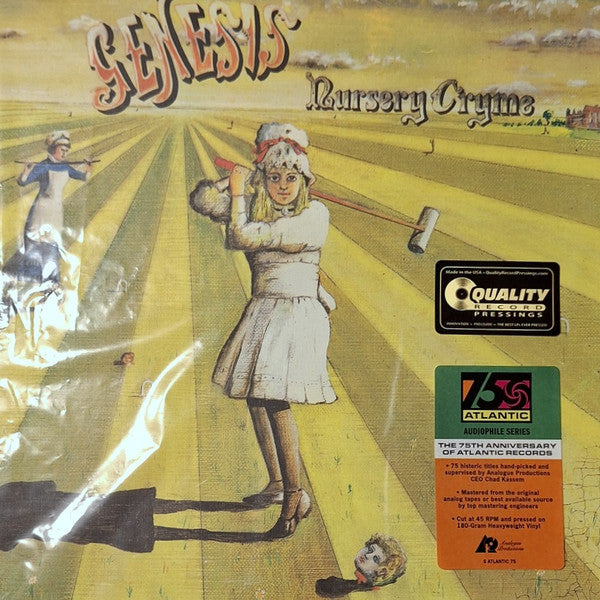 Genesis - Nursery Cryme (1971) - New 2 LP Record 2024 Analogue Product ...