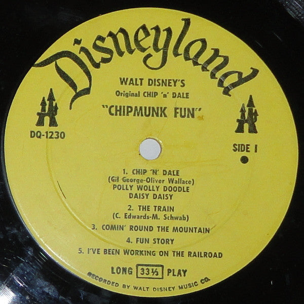 Chip 'n' Dale - Walt Disney's Original Chip 'n' Dale Chipmunk Fun Rail ...