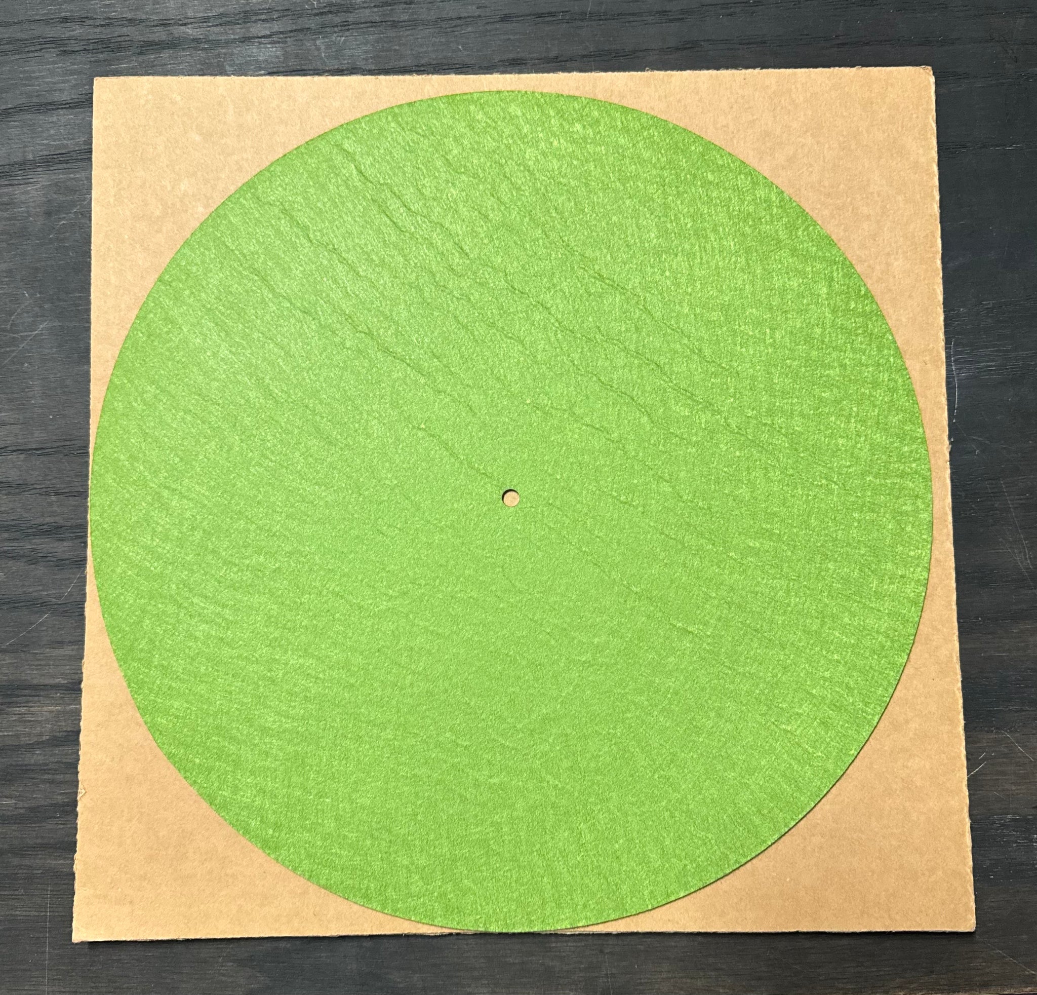 Limited Edition Vinyl Record Slipmat - Olive Green - Slip Mat– Shuga ...