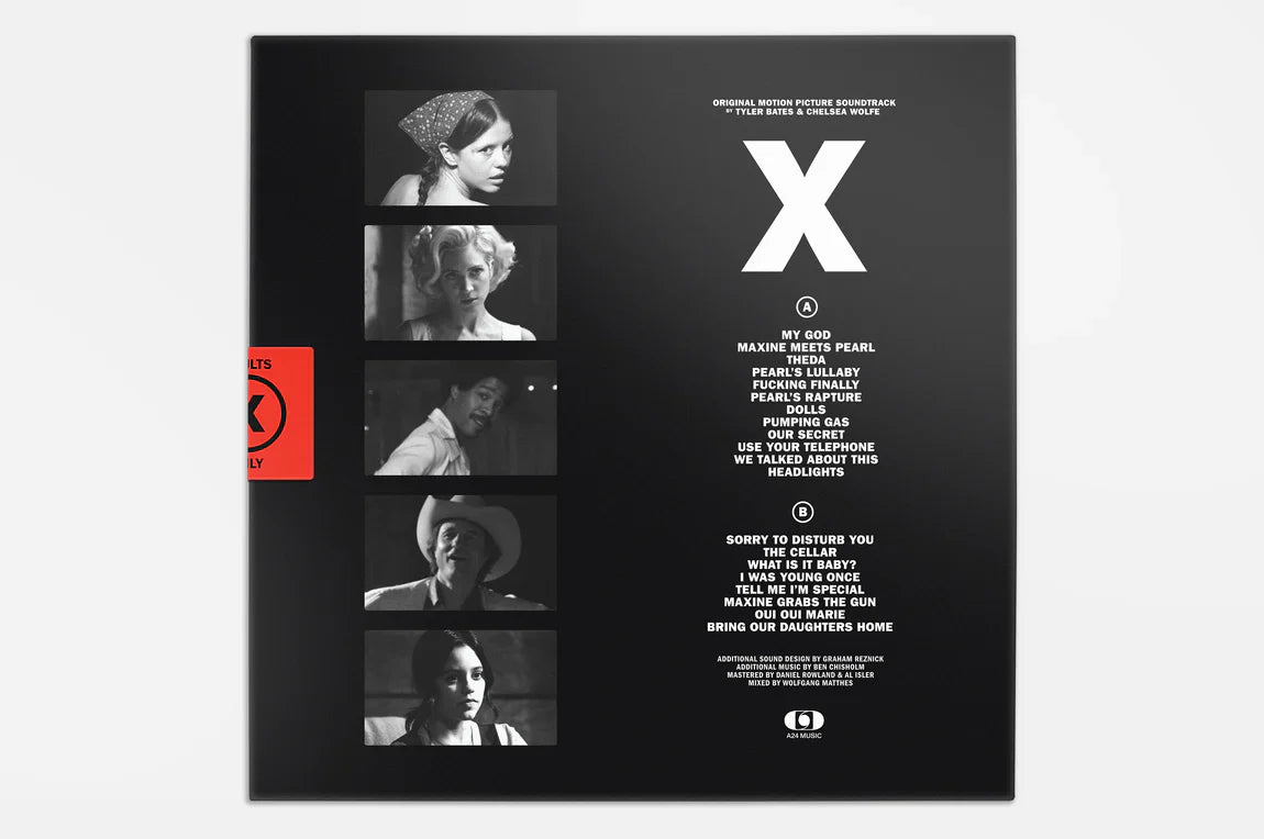 Tyler Bates & Chelsea Wolfe - X (Film) - New LP Record 2022 A24 Vinyl ...