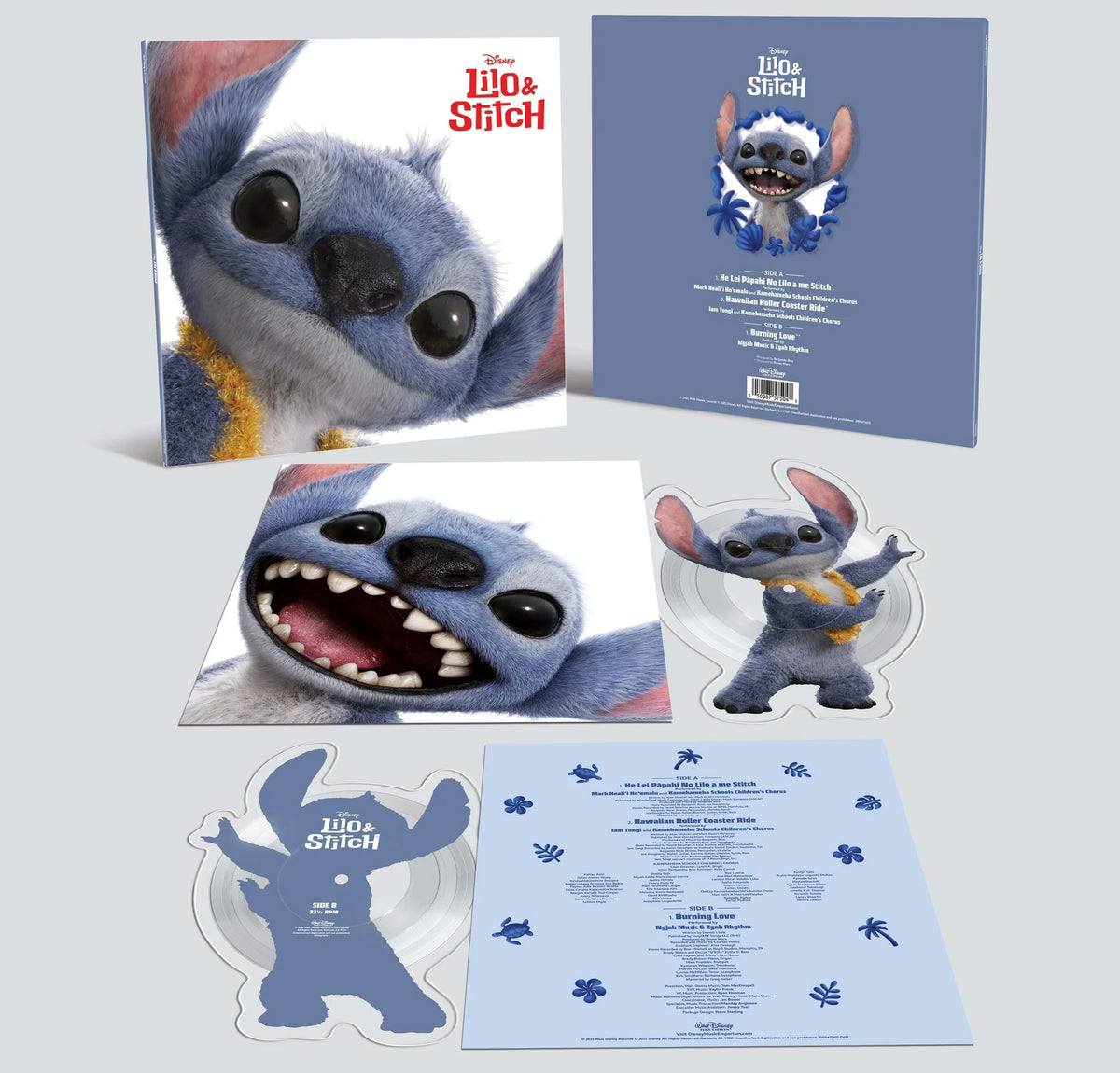 Soundtrack - Lilo & Stitch Movie - New 10" Single Record 2025 Walt Dis ...