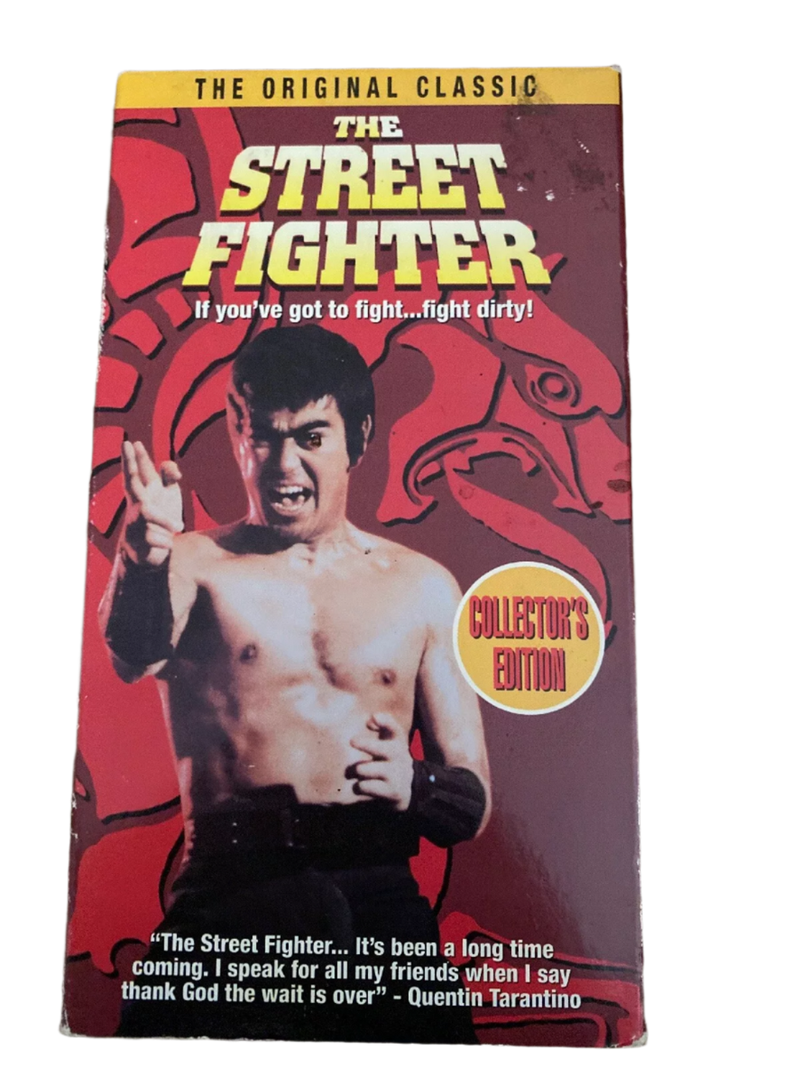 The Street Fighter (1974) - VG+ VHS 1995 Collector's Edition New Line ...