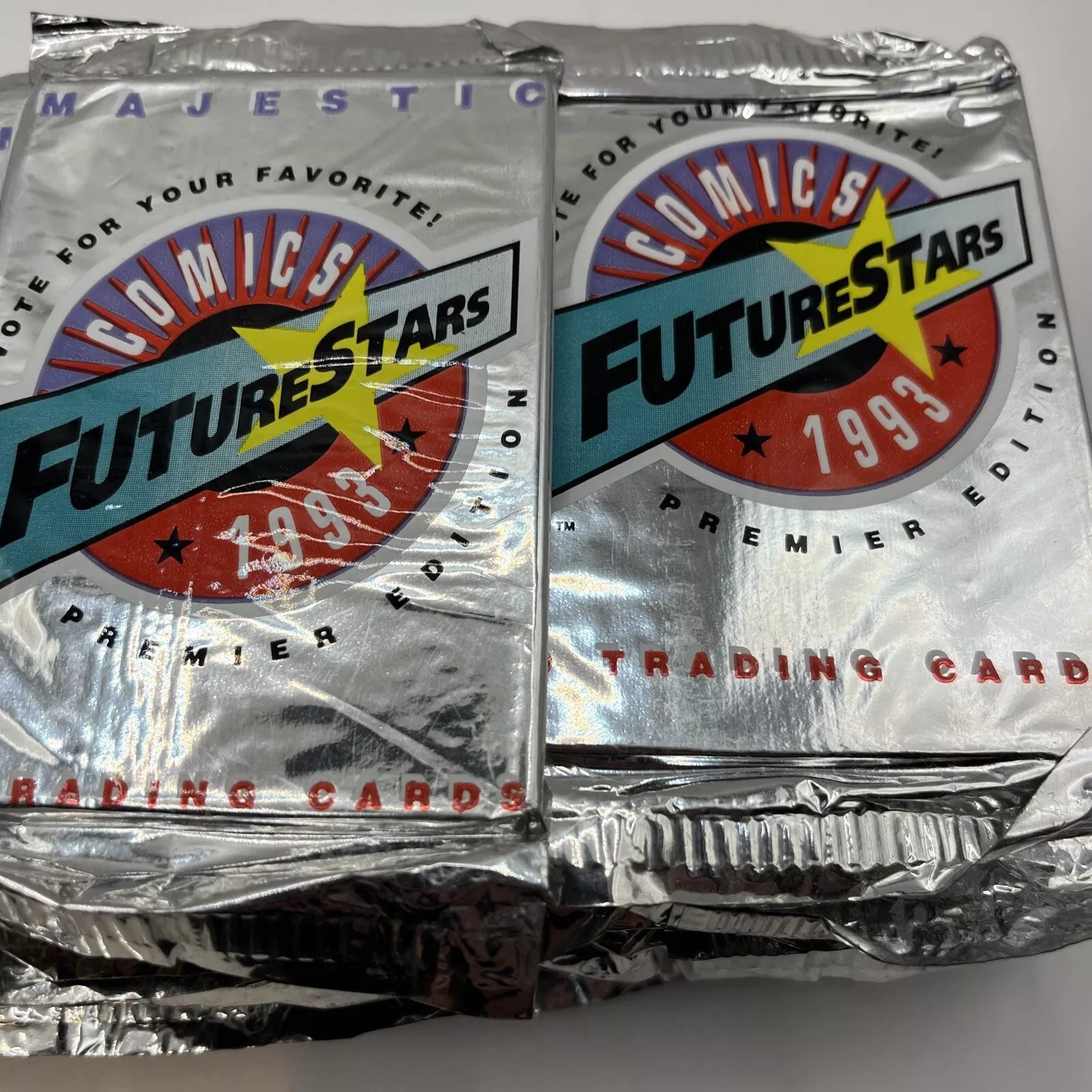 (1) One Pack - 1993 Comics FutureStars Majestic Comics Trading Cards ...
