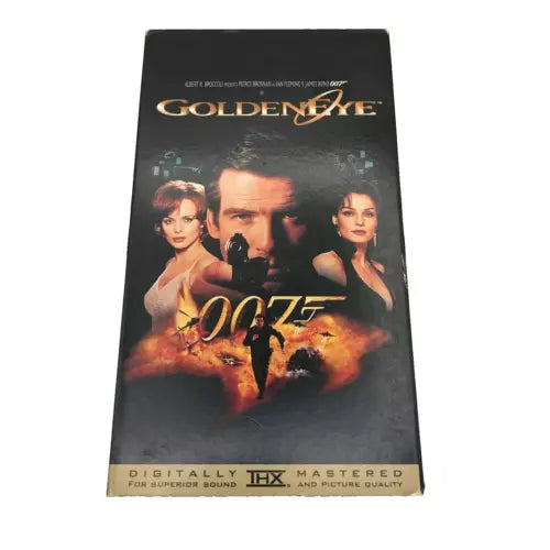 GoldenEye (1995) - VG+ VHS 1996 MGM Tape– Shuga Records
