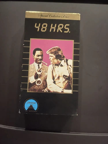 48 Hrs. (1983) - VG+ VHS 1986 Paramount Tape– Shuga Records