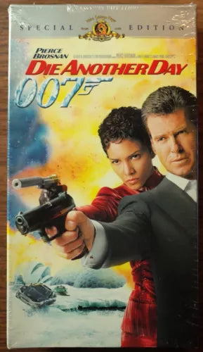 Die Another Day (2002) - VG+ VHS 2002 MGM Tape– Shuga Records