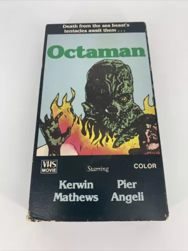 Octaman (1971) - VG+ VHS 1985 Congress Video Group Tape– Shuga Records
