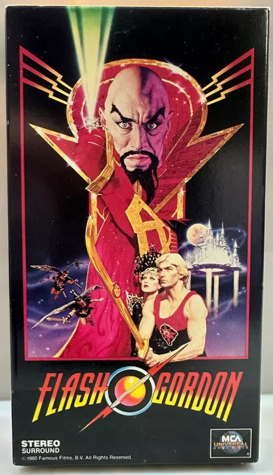 Flash Gordon (1980) - VG+ VHS 1993 MCA Universal Tape– Shuga Records