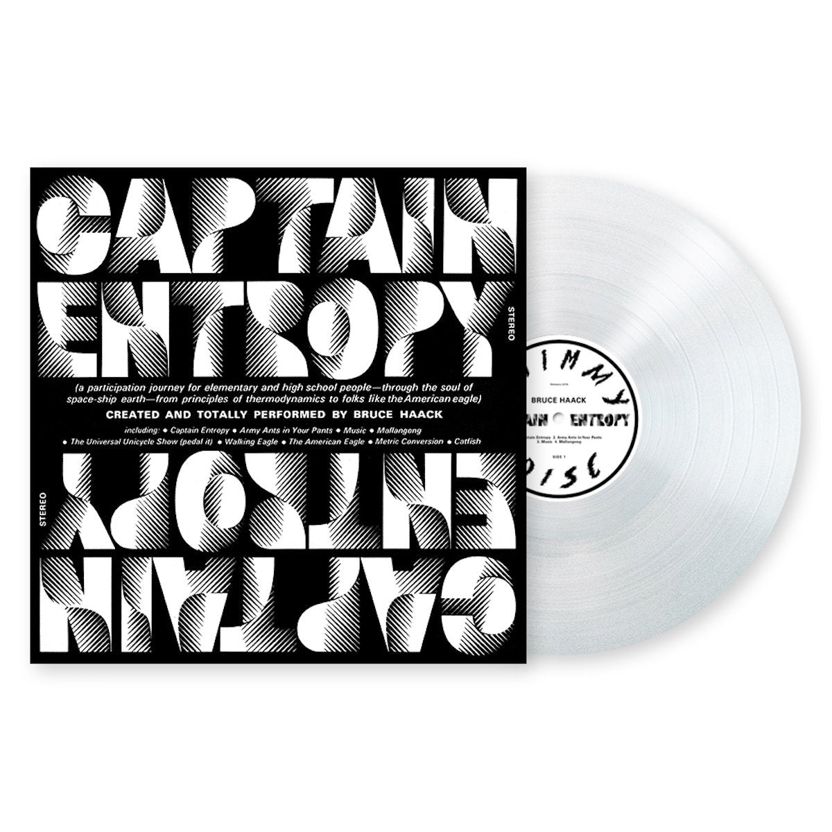 Bruce Haack - Captain Entropy (1974) - New LP Record 2023 Shimmy Disc ...