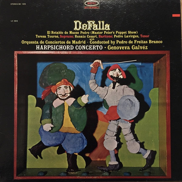 De Falla - Teresa Tourné, Renato Cesari, Pedro Lavirgen With Orquesta ...