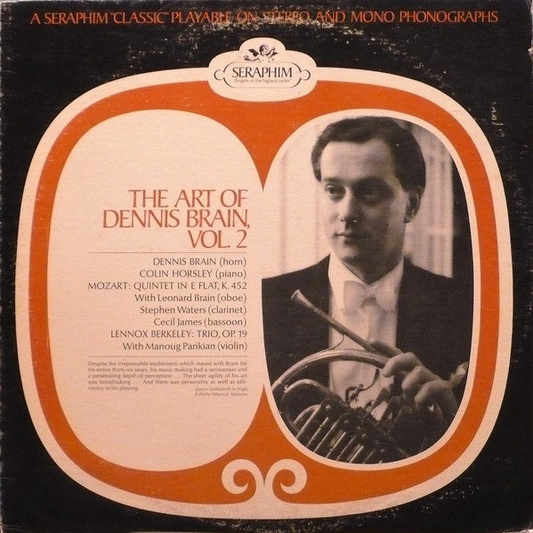 Dennis Brain ‎– The Art Of Dennis Brain. Vol. 2 - New LP Record 1968 S ...