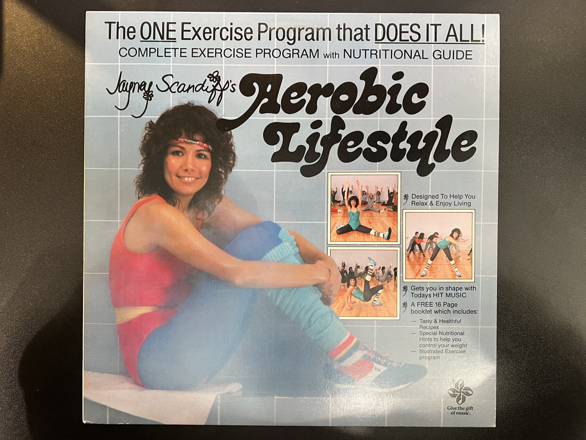 Jayney Scandiff – Aerobic Lifestyle - VG+ LP Record 1982 Our Gang Ente ...