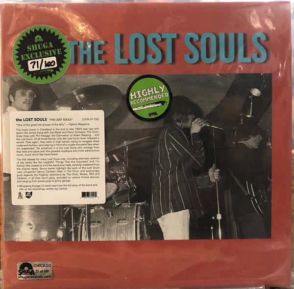 The Lost Souls - The Lost Souls (1960's) - New 2 LP Record 2022 Lion P ...