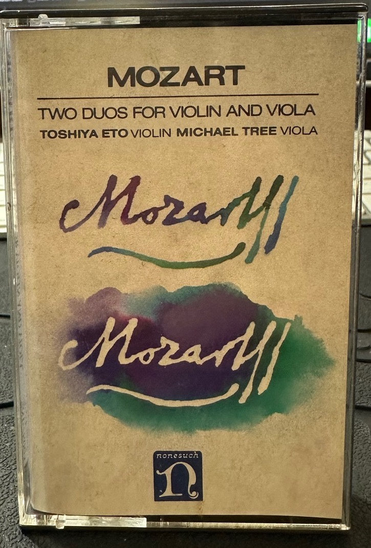 Toshiya Eto & Michael Tree – Mozart - Two Duos For Violin And Viola ...