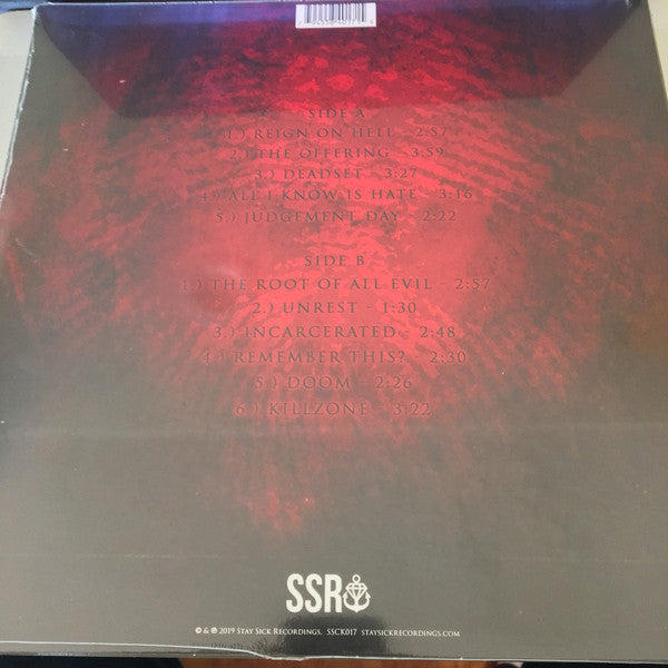 Spite - The Root Of All Evil - New LP Record 2019 Stay Sick USA Black ...
