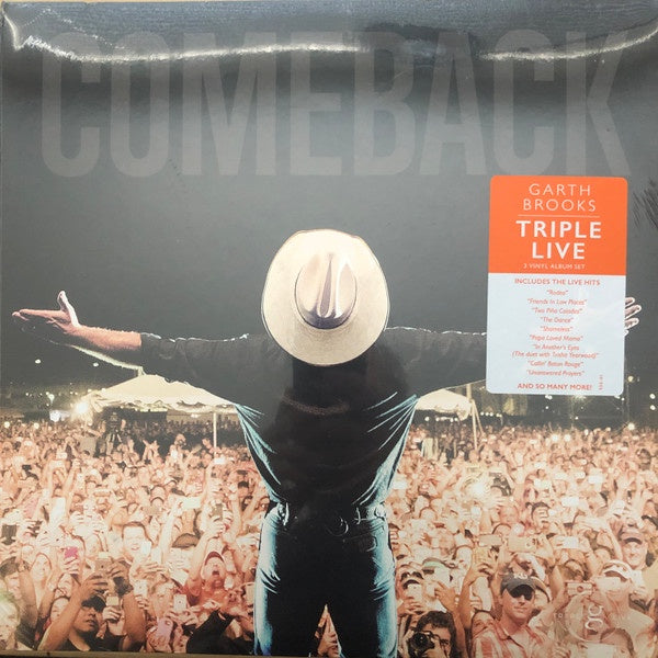Garth Brooks ‎– Triple Live (Comeback Version) - New 3 LP Record 2020 ...