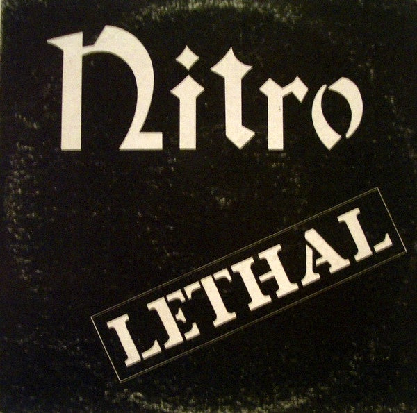 Nitro – Lethal - VG+ 10" LP Record 1982 Red Dog USA Vinyl - Hard Rock ...