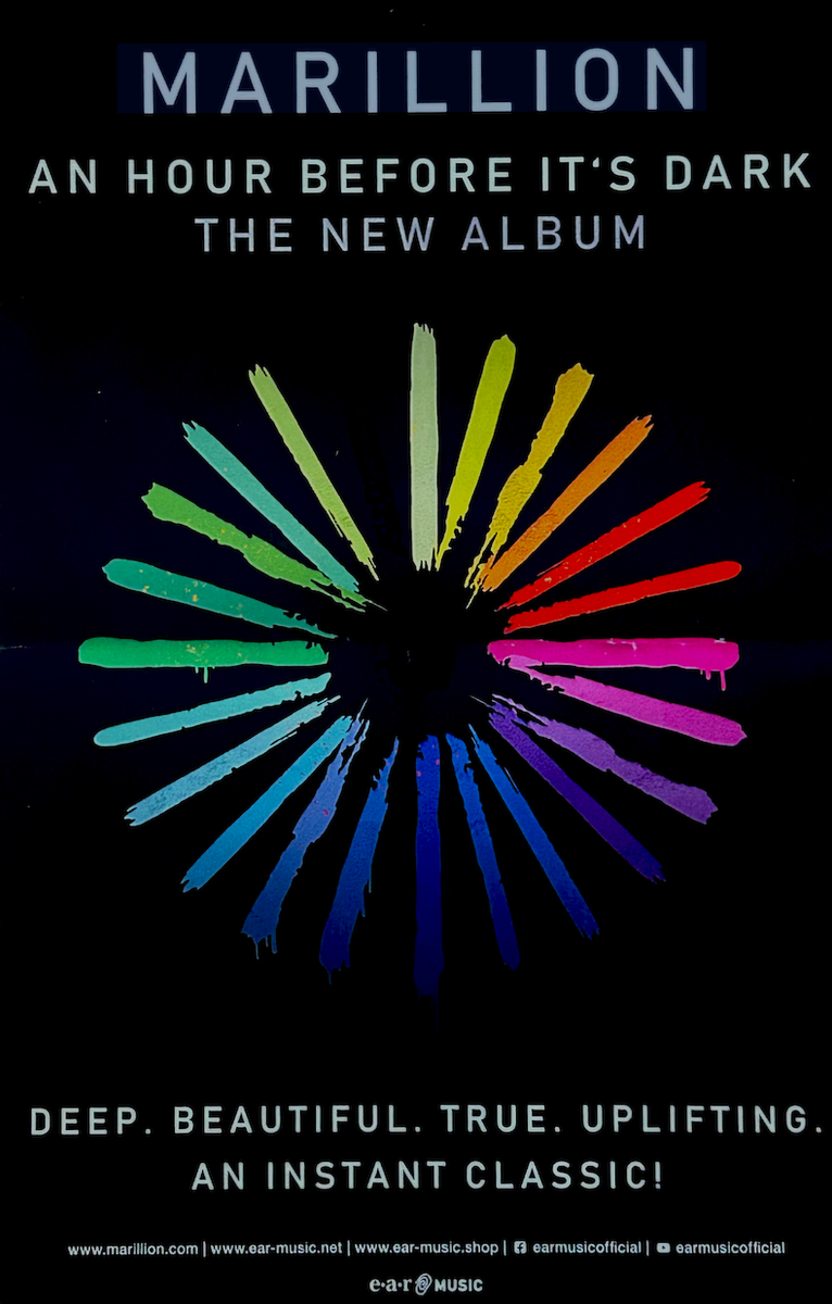 Marillion - An Hour Before It's Dark (2022) - 11x17 Promo Poster - p03 ...