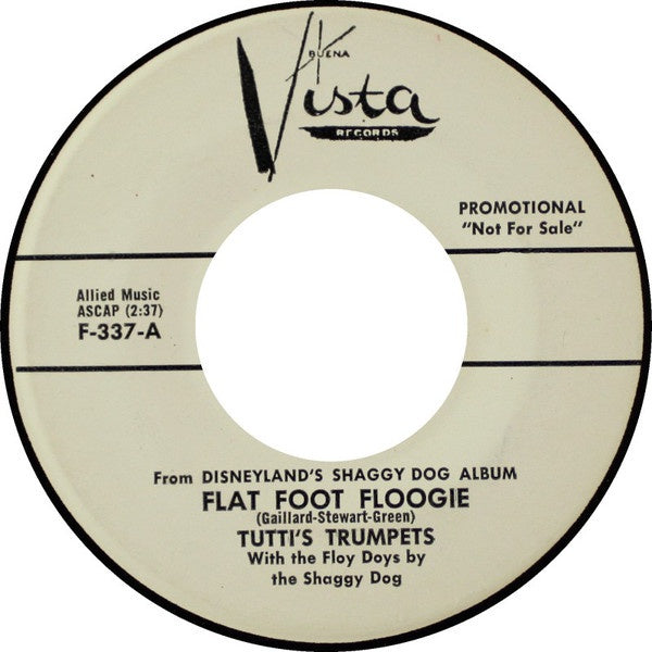 Tutti's Trumpets / Shaggy's Speech ‎– Flat Foot Floogie / 'Dog-Gone It ...