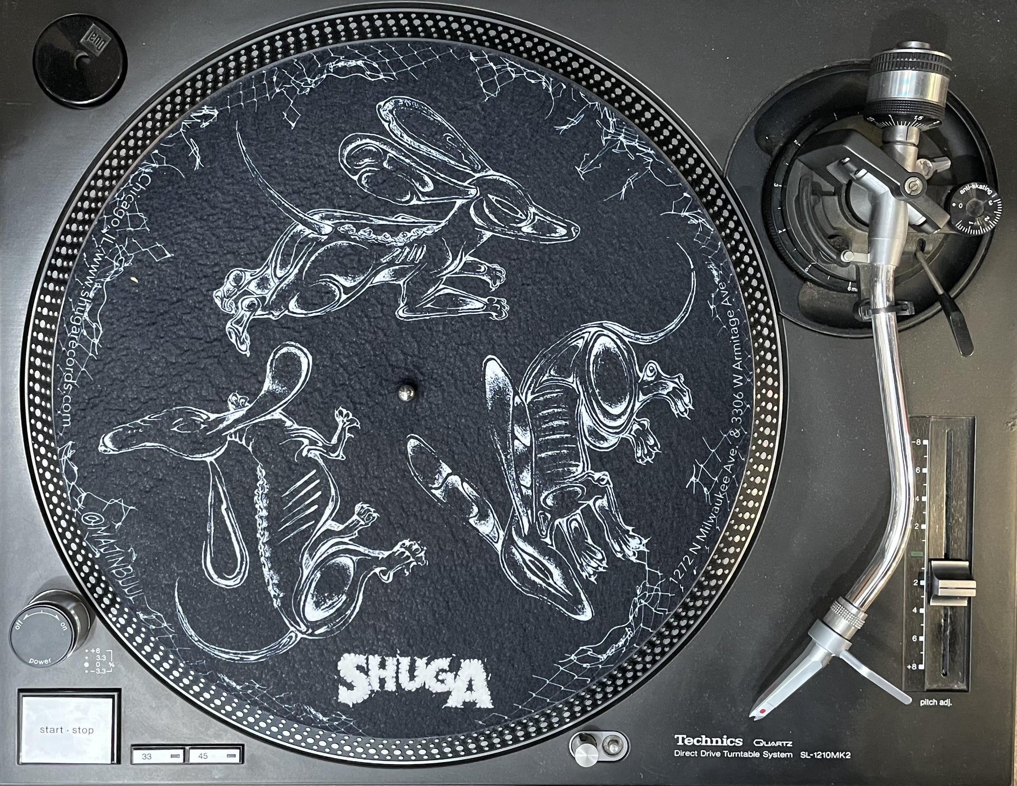 Limited Edition Vinyl Record Slipmat - Dags - Slip Mat– Shuga Records